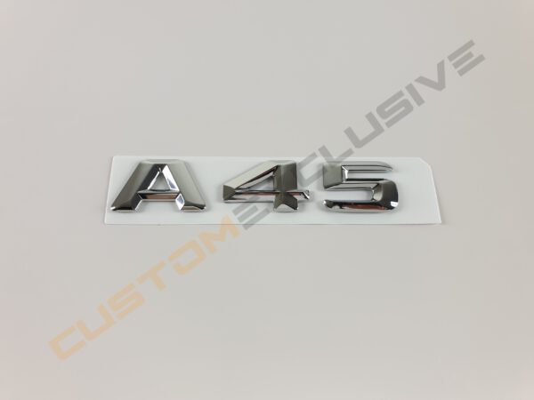 Mercedes A45 logo embleem 3D style – Custom Exclusive