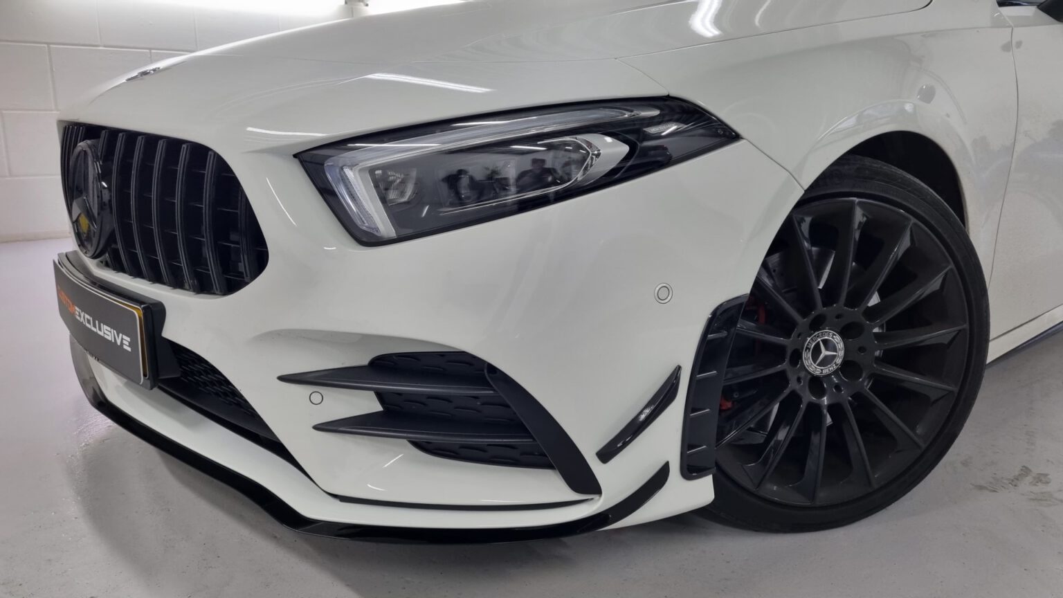 Mercedes A-Klasse V177 sedan A35 AMG Aerodynamica achterbumper ...