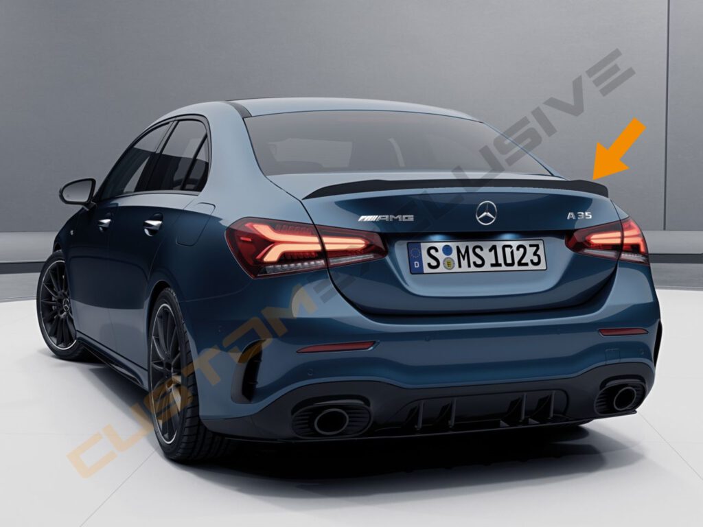 Mercedes A-Klasse V177 sedan A35 AMG Aerodynamica kofferbak spoiler ...