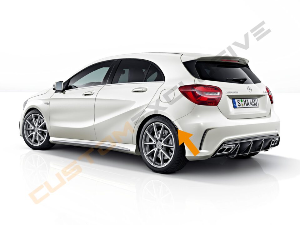 Mercedes A-Klasse W176 facelift A45 AMG Aerodynamicapakket voorbumper ...