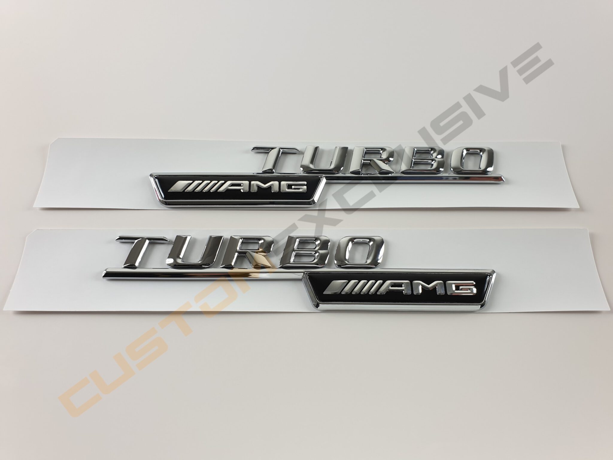 Mercedes Turbo AMG logo embleem – Custom Exclusive