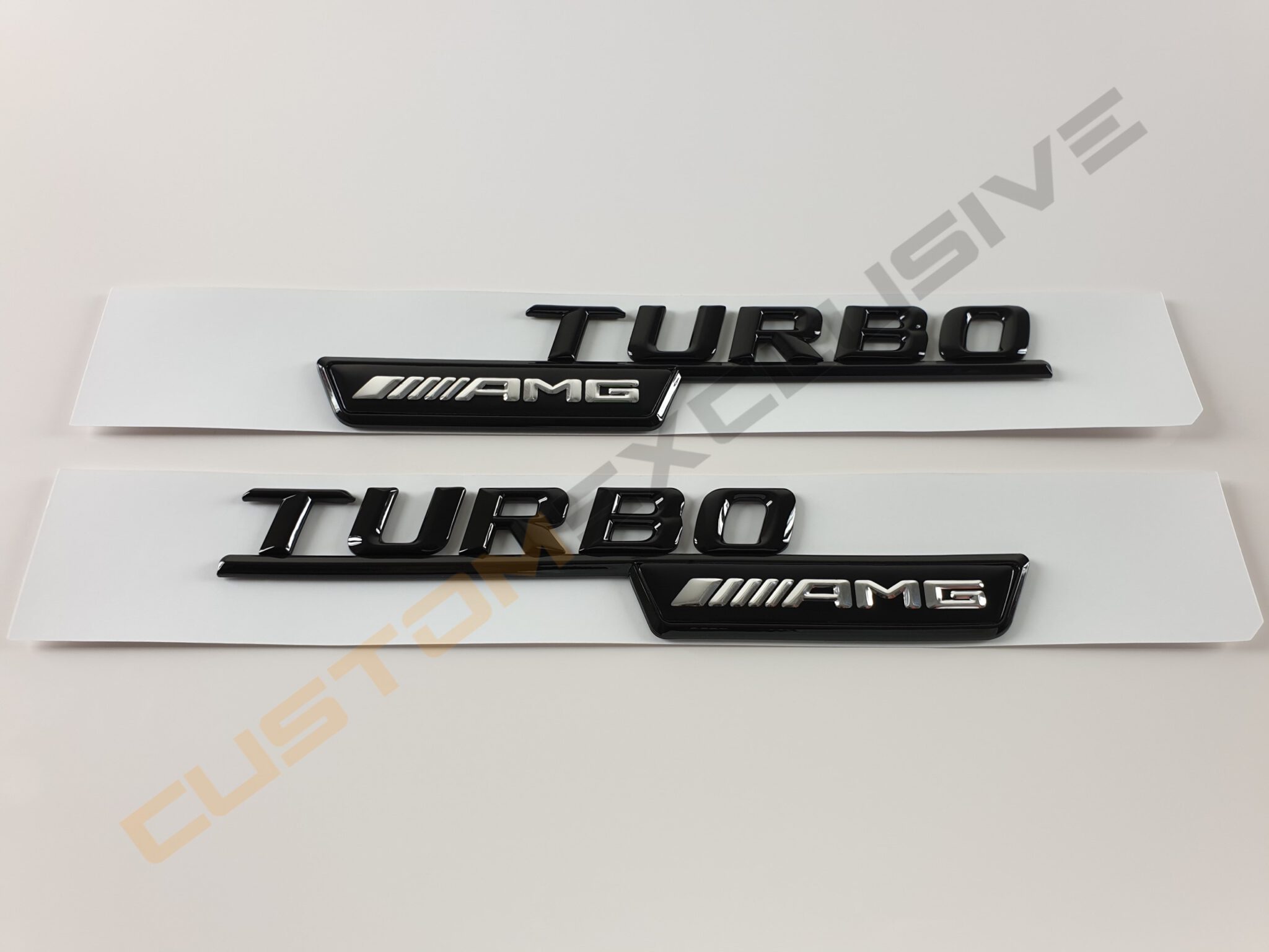 Mercedes Turbo AMG logo embleem – Custom Exclusive