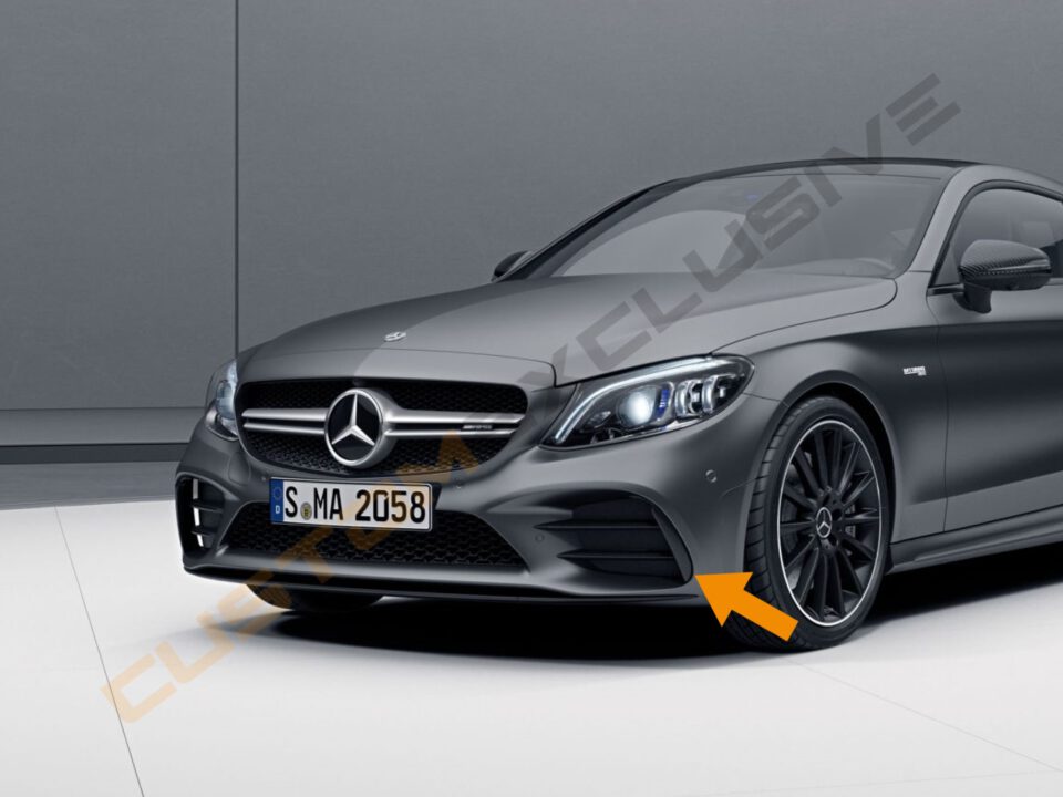 Mercedes C-Klasse W205 sedan AMG look kofferbak spoiler – Custom Exclusive