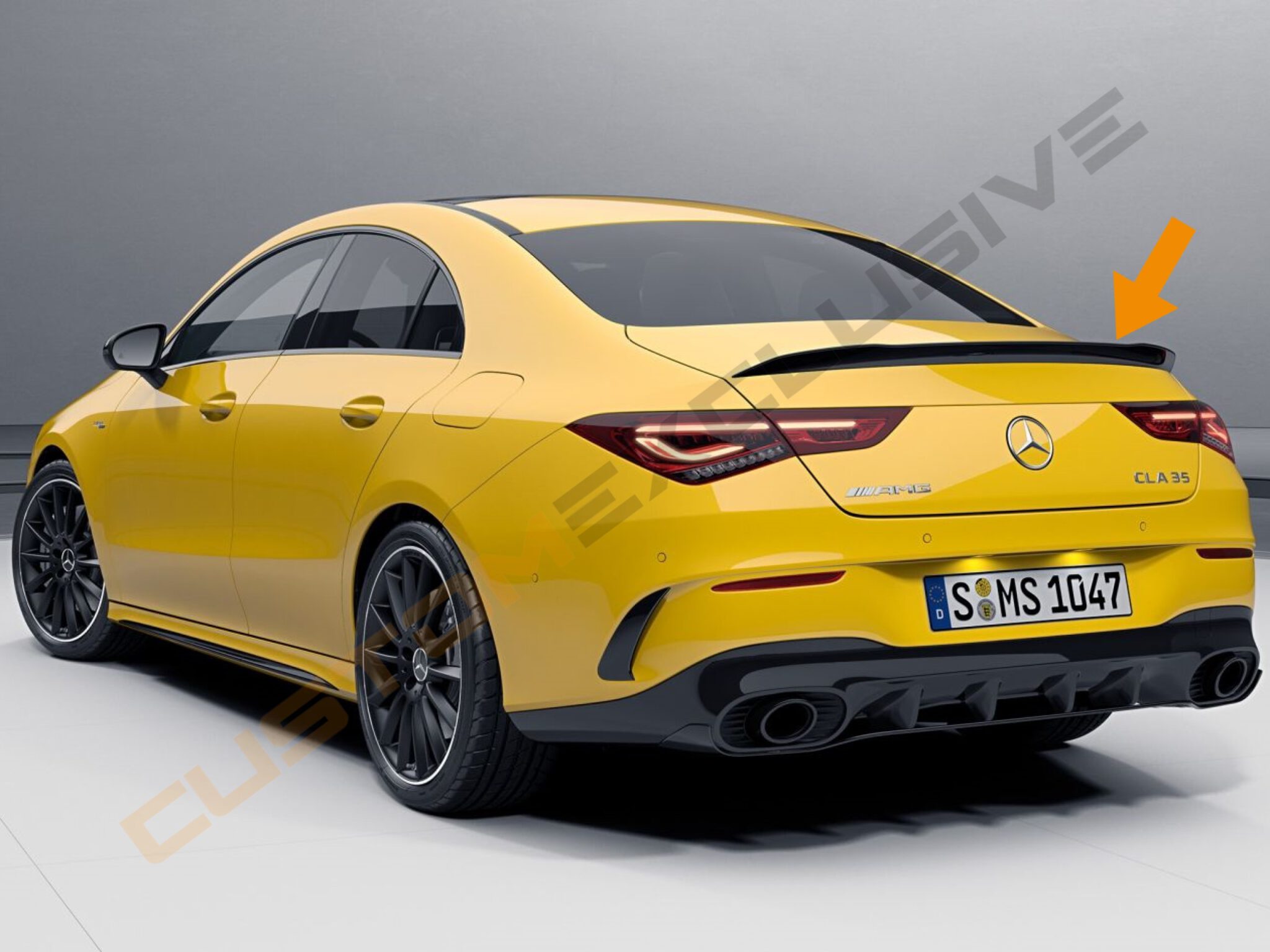Mercedes CLA C118 CLA35/CLA45 AMG Aerodynamica kofferbak spoiler ...