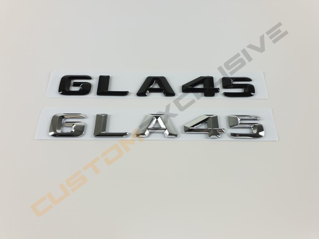 Mercedes GLA45 logo embleem 3D style – Custom Exclusive