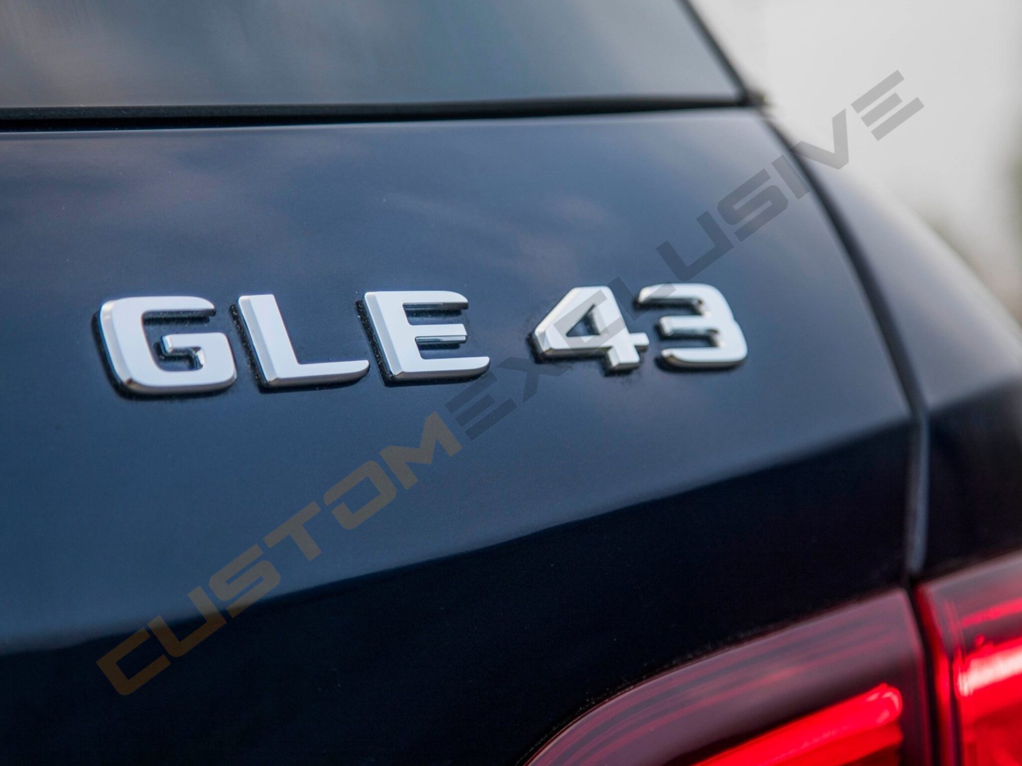 Mercedes GLE43 logo embleem – Custom Exclusive