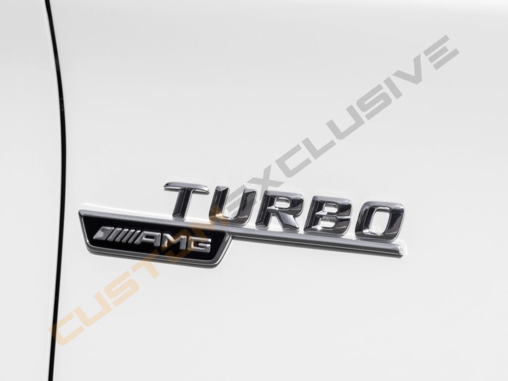 Mercedes Turbo AMG logo embleem – Custom Exclusive