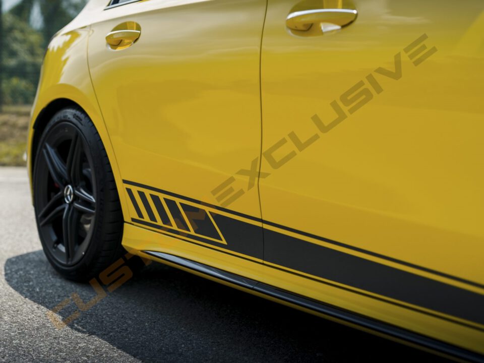 Mercedes A-Klasse W177 AMG A45 S Edition1 stickerset – Custom Exclusive