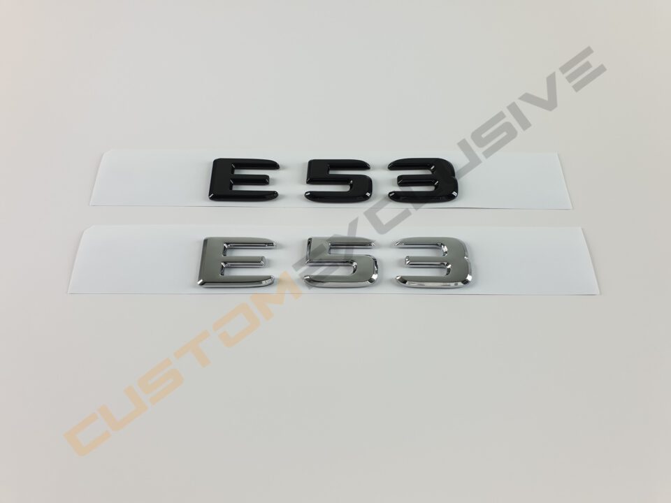 Mercedes E53 logo embleem – Custom Exclusive