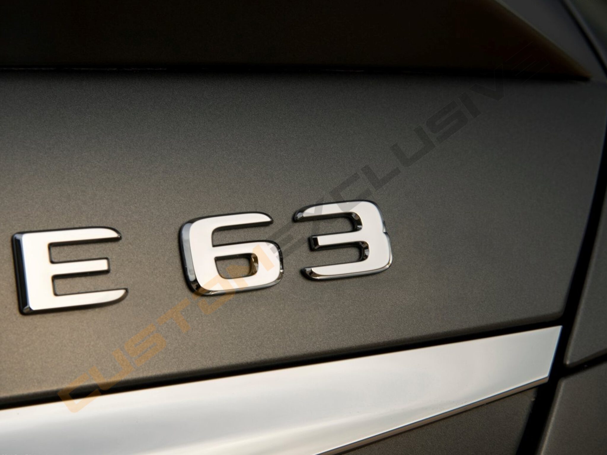 Mercedes E63 logo embleem – Custom Exclusive