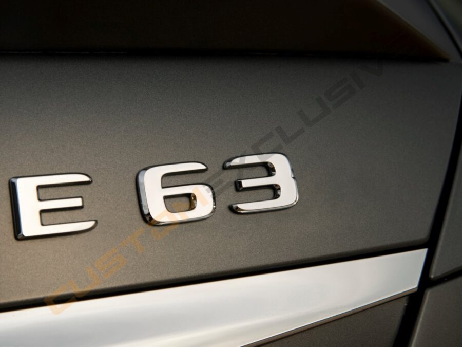 Mercedes E63 logo embleem – Custom Exclusive