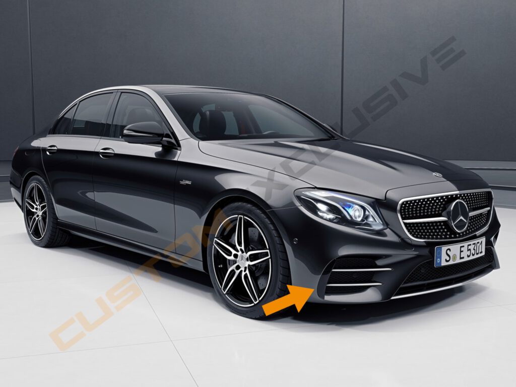 Mercedes E-Klasse W213 E43/E53 AMG voorbumper flaps – Custom Exclusive