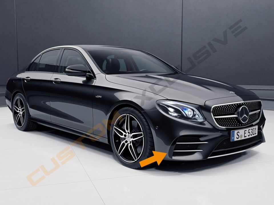 Mercedes E-Klasse W213 E43/E53 AMG voorbumper flaps – Custom Exclusive