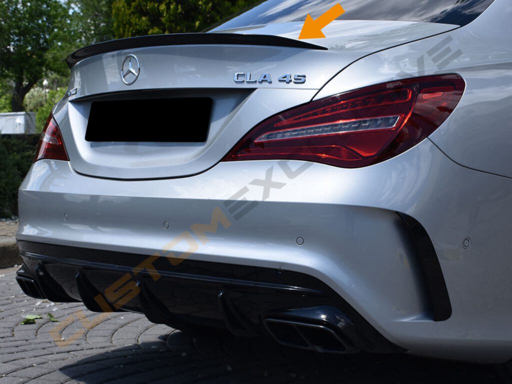 Mercedes CLA C117 CLA45 AMG look kofferbak spoiler – Custom Exclusive