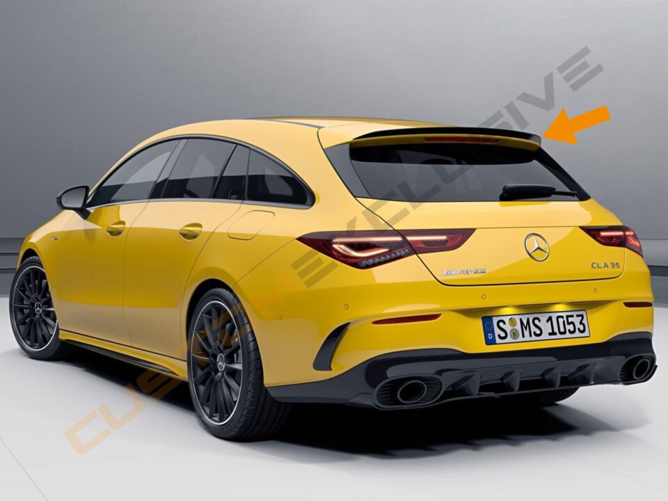 Mercedes CLA X118 shooting brake CLA35/CLA45 AMG dakspoiler – Custom ...