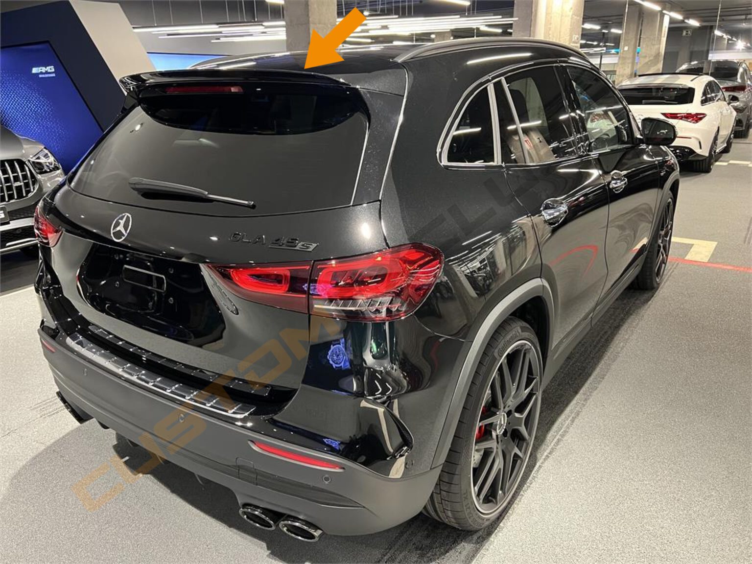 Mercedes GLA H247 GLA35/GLA45 AMG dakspoiler – Custom Exclusive