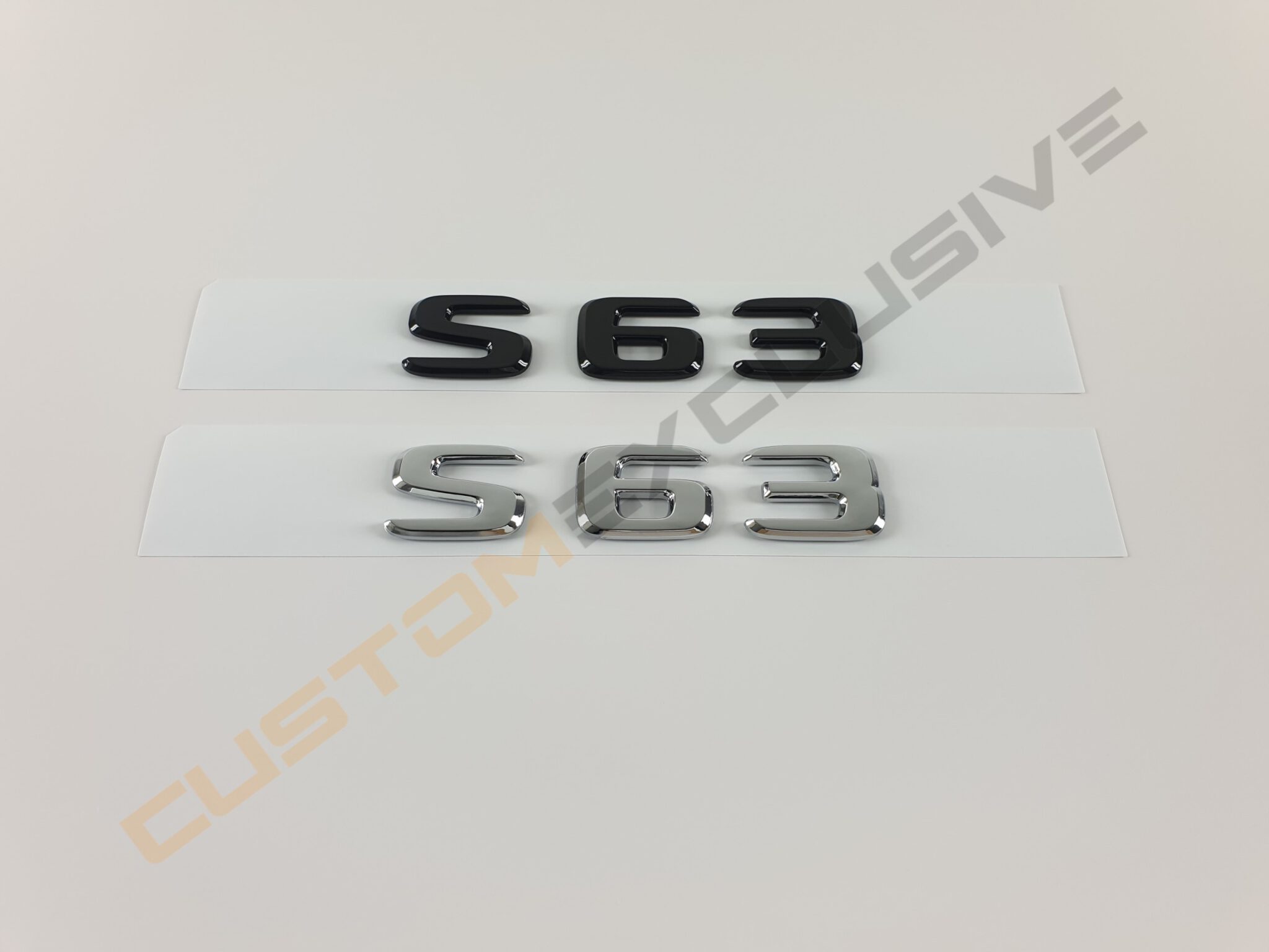 Mercedes S63 logo embleem – Custom Exclusive